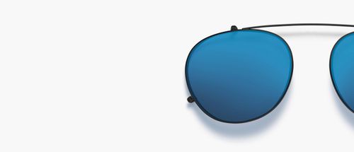 Oslo Clip-On | Lightweight Modern Round Sunglasses | ROKA