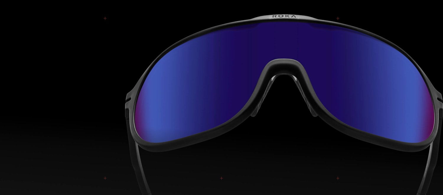 Rimless, Semi-Rimless Shield Sunglasses for Cycling, Running | ROKA